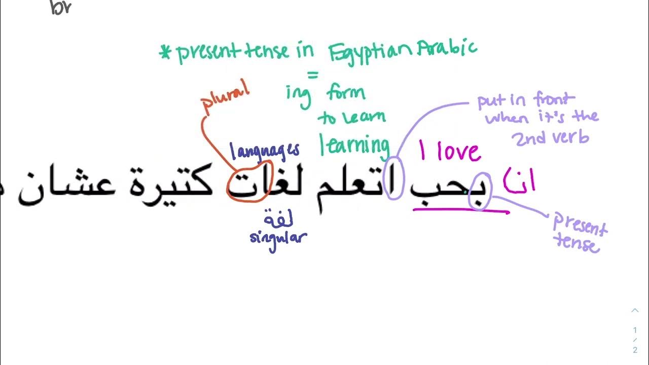 Speak Egyptian Arabic after this lesson! | Learn Egyptian Arabic ...