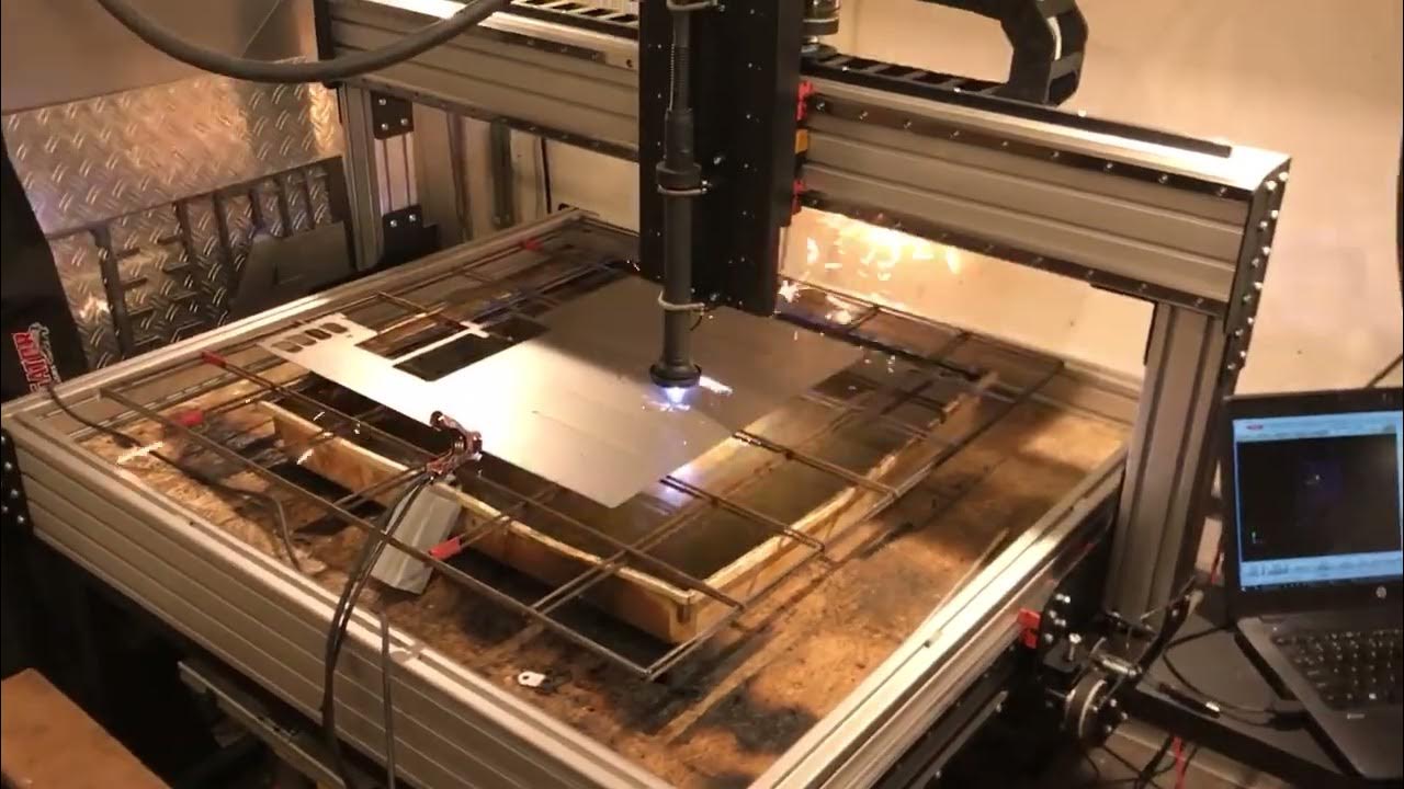 DIY CNC plasma table - YouTube