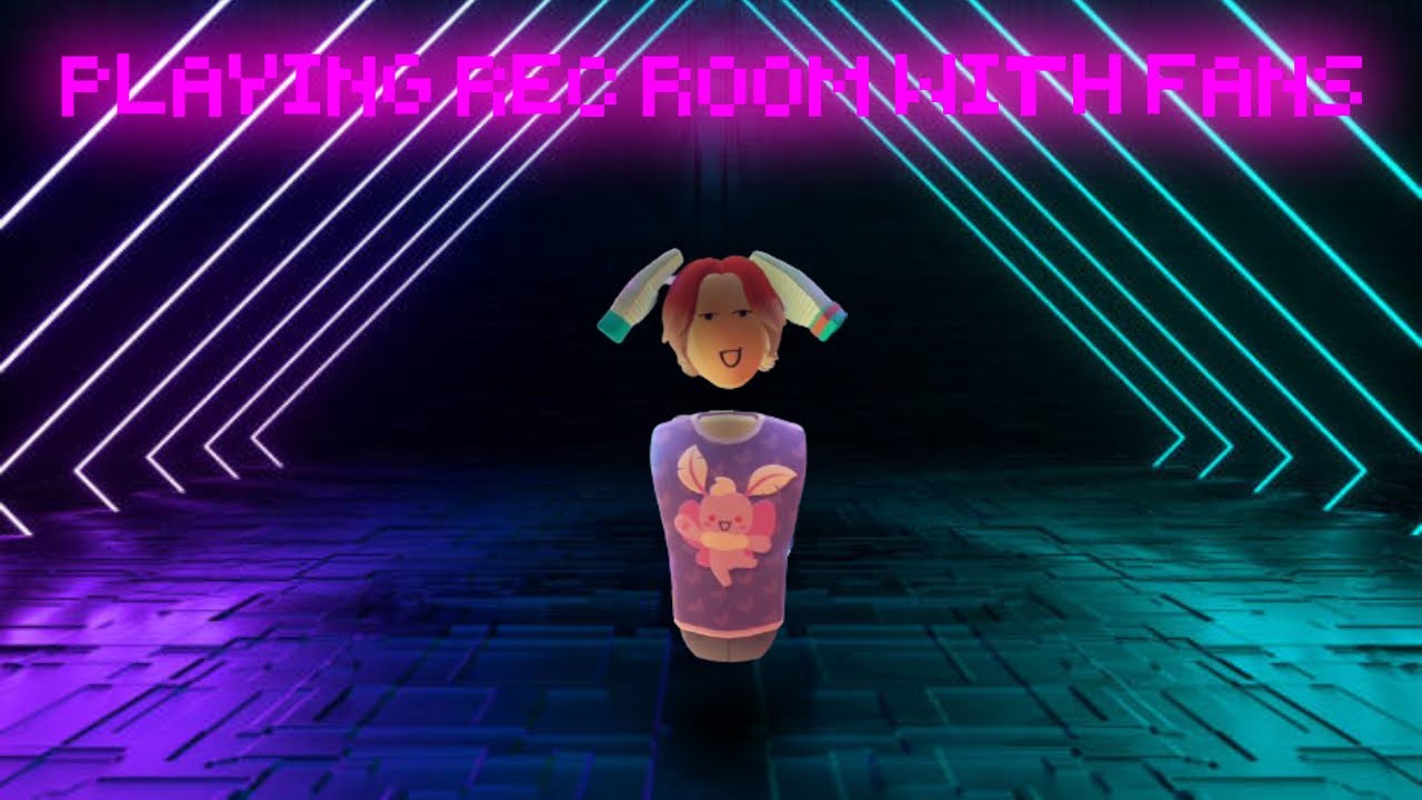 Playing and adding fans on rec room live! - YouTube