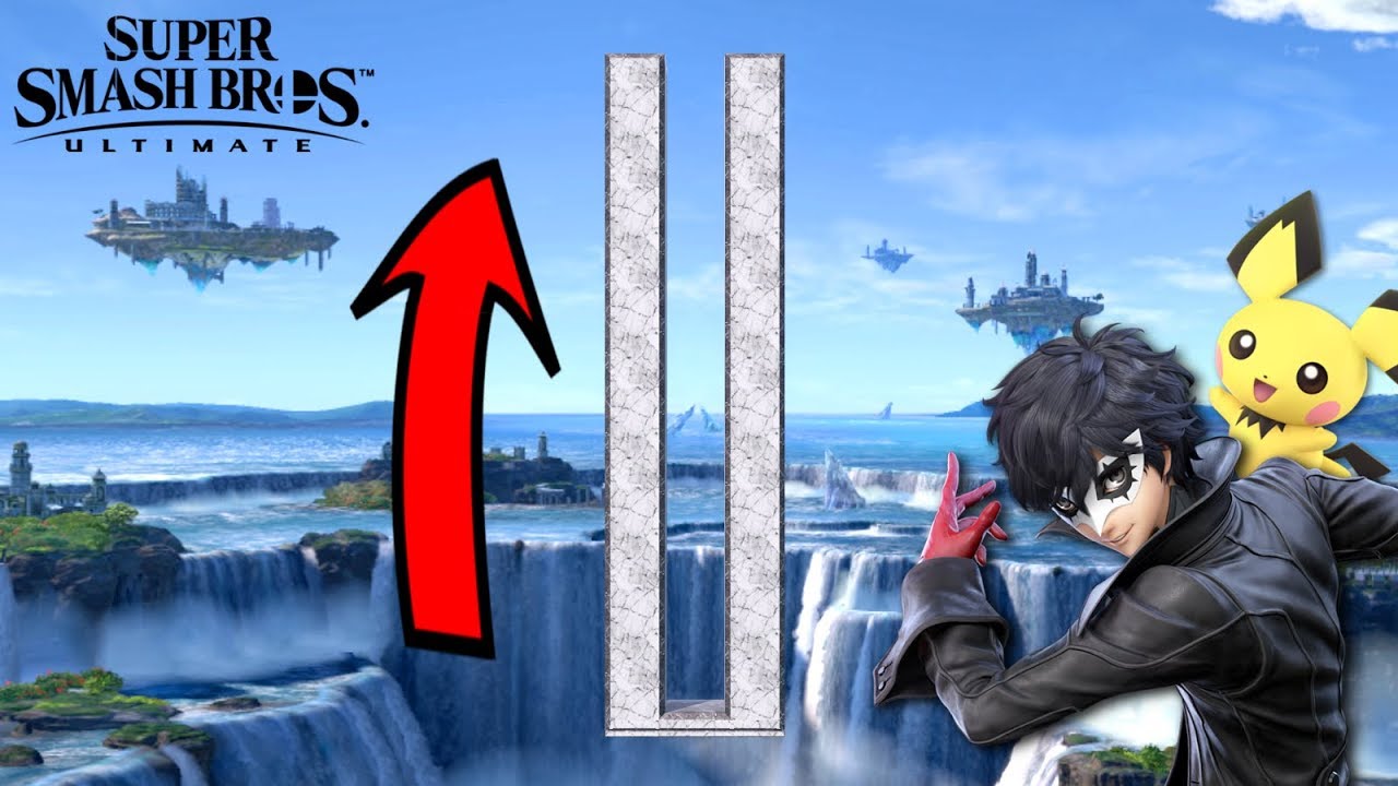 Super Smash Bros. Ultimate - Who Can Climb the Highest Pit? - YouTube
