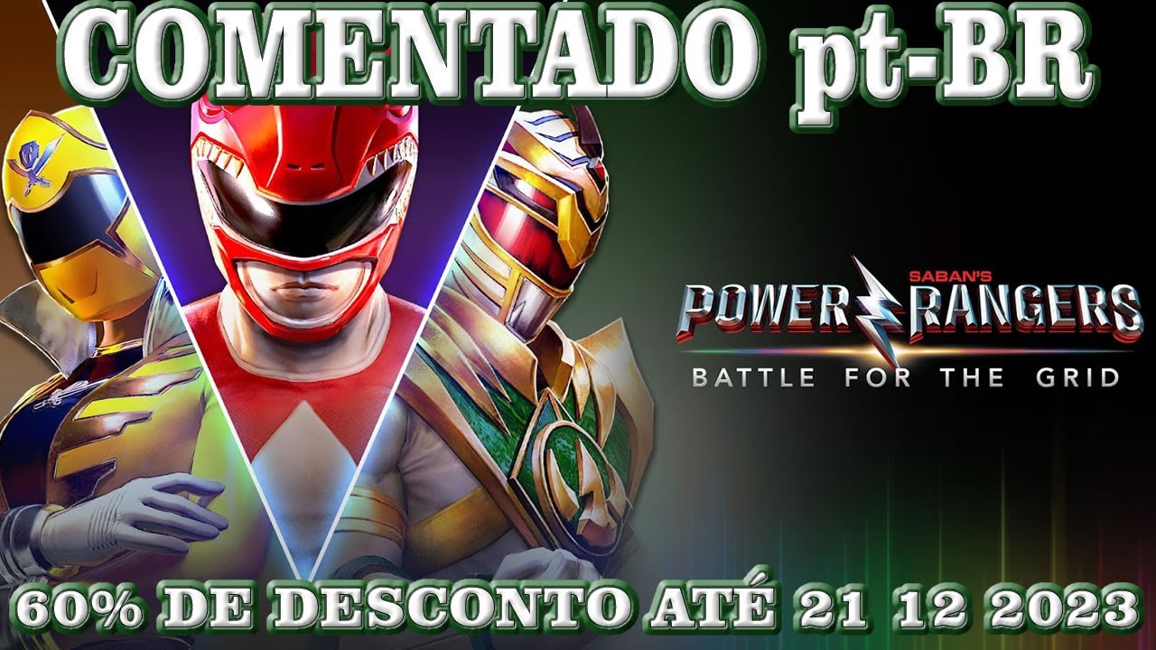 Power Rangers: Battle for the Grid - PS4 Gameplay COMENTADO-Legendado pt-BR jogos similares no ...