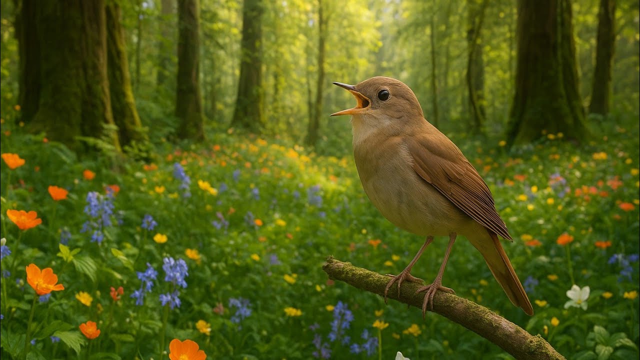 Night Bird Sounds – Relaxing Singing & Chirping for Sleep, Study ...