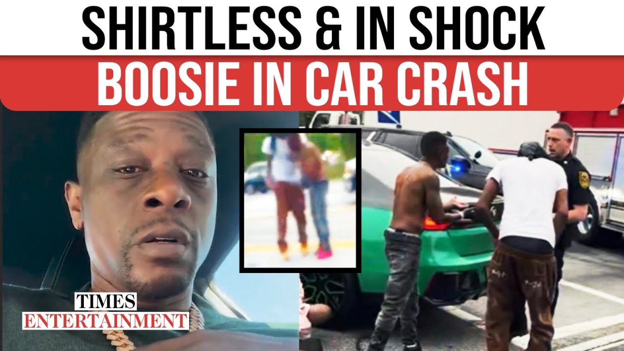 Boosie Badazz A Shirtless Wreck After Horrific Car Crash In Atlanta ...