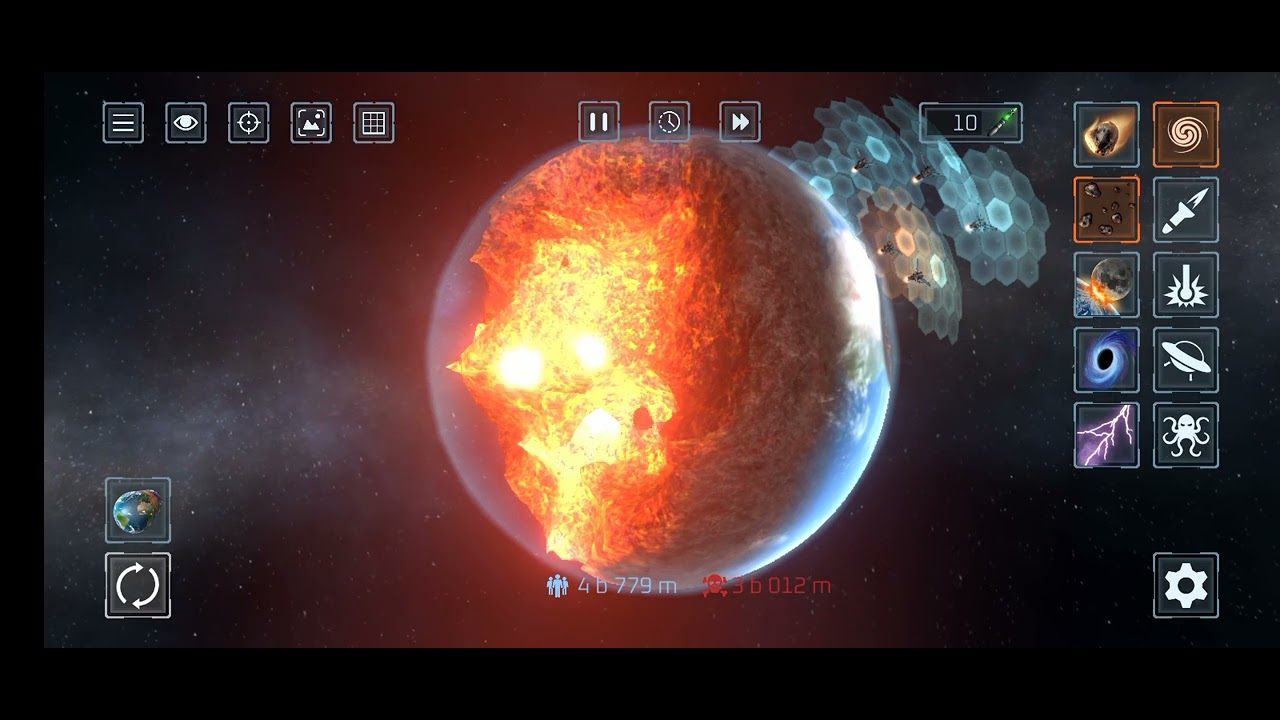 earth smashed in solar smash - YouTube