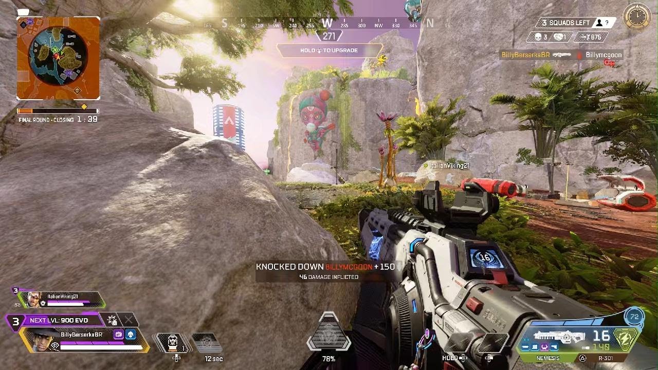 Apex Legends Seeing Through Walls OP if you can Take on three Stacked ...