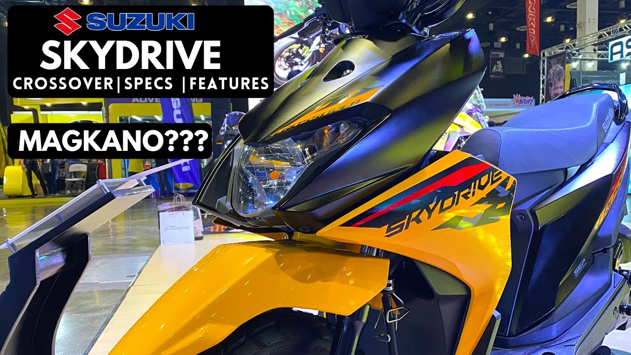SUZUKI SKYDRIVE CROSSOVER 115CC | Specs & Features | Walkaround ...