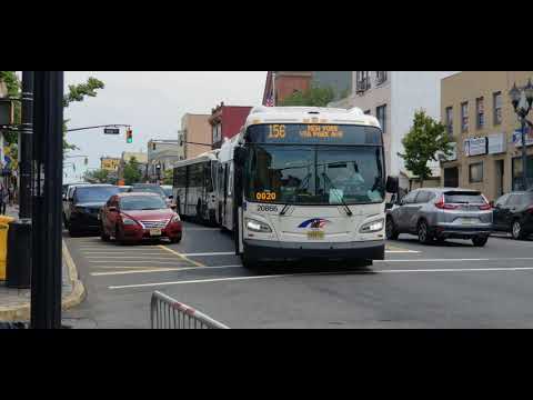NJ Transit 156 New York via Park Ave (20866) - YouTube