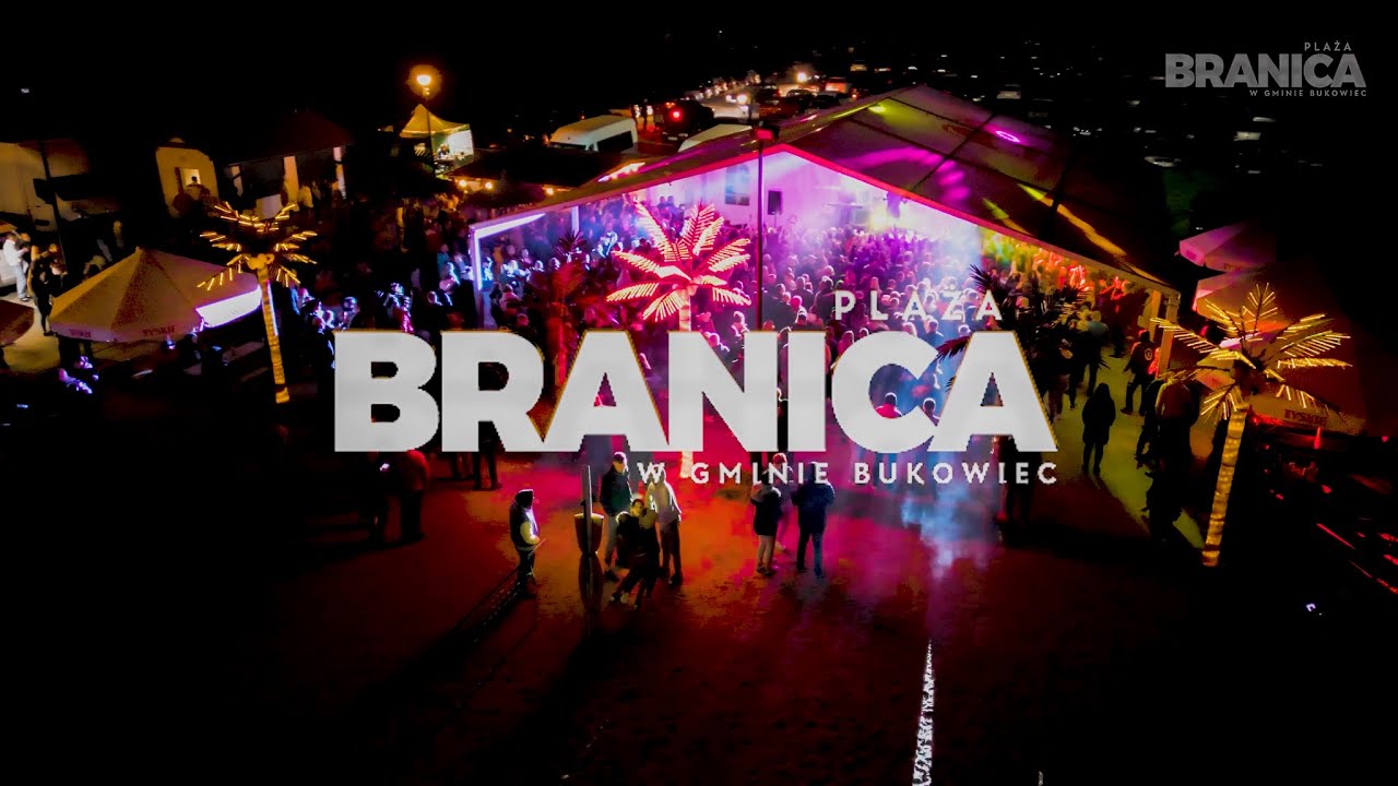 Plaża Branica zaprasza na najlepsze imprezy w regionie. #Branica - YouTube