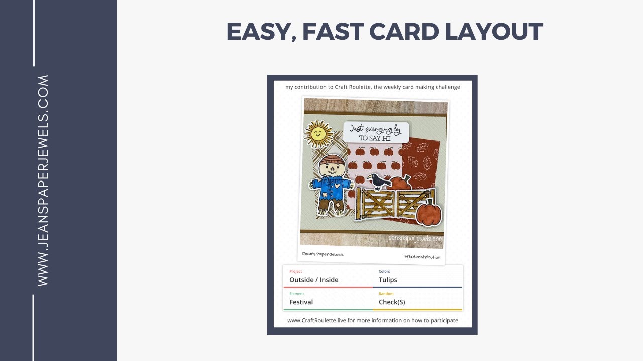 Easy, Fast Card Layout - YouTube