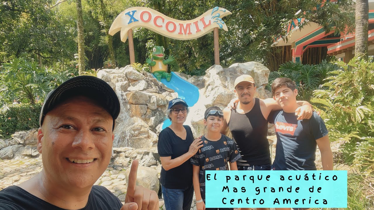 Xocomil, el parque acuático mas grande de Centro America. #CLAULOVE 4K ...