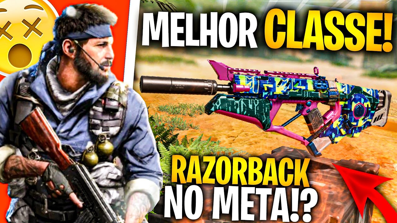 MELHOR CLASSE PRA RAZORBACK COM VANTAGEM NO CALL OF DUTY MOBILE ...