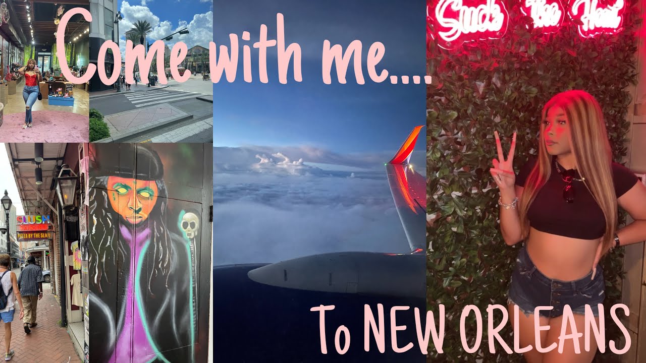 NEW ORLEANS VLOG | Bourbon Street | Food Tour | Exploring the city ...