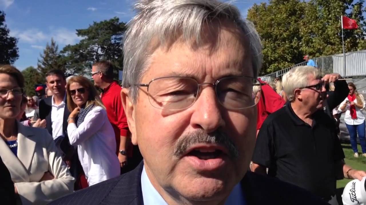 Solheim Cup arrives in Iowa with volume on 'high' - YouTube