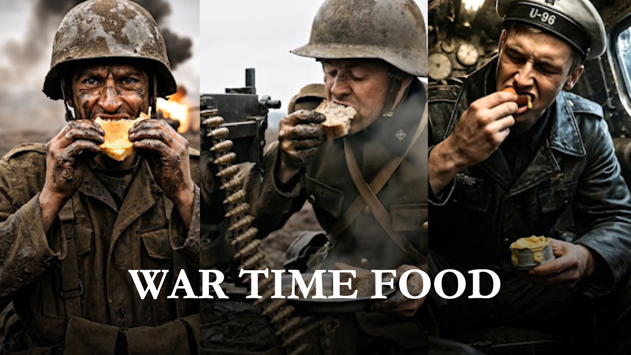 Hungry Soldiers Eating War Rations (Cinematic AI Compilation) - YouTube