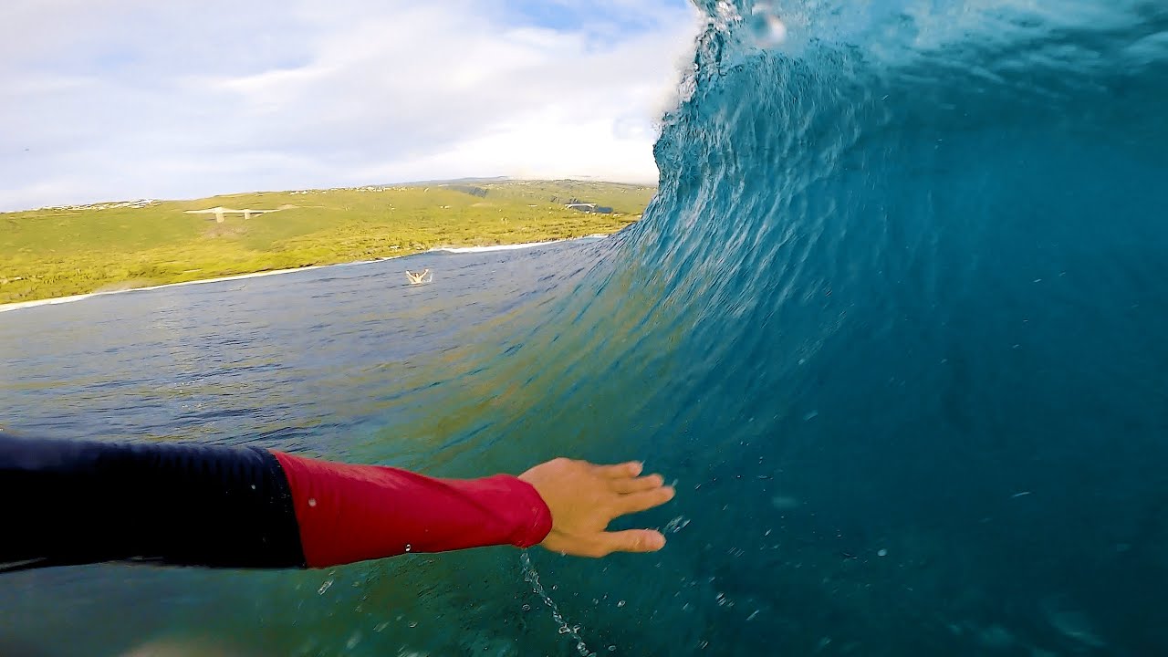 SURFING POV - FAST WAVES - YouTube