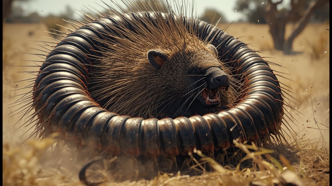 Amazonian Nightmare Giant Centipede vs Porcupine Epic Night Hunt - YouTube