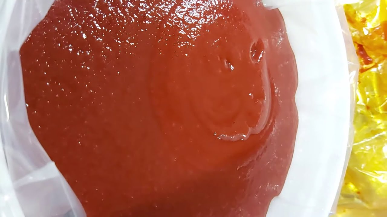 Packing Red Cayenne Fermented Pepper Mash and Puree! Wholesale Pepper ...
