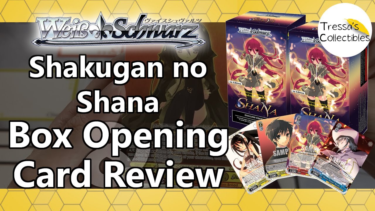 Shakugan no Shana Premium Booster - Box Opening & Card Review [Weiss ...