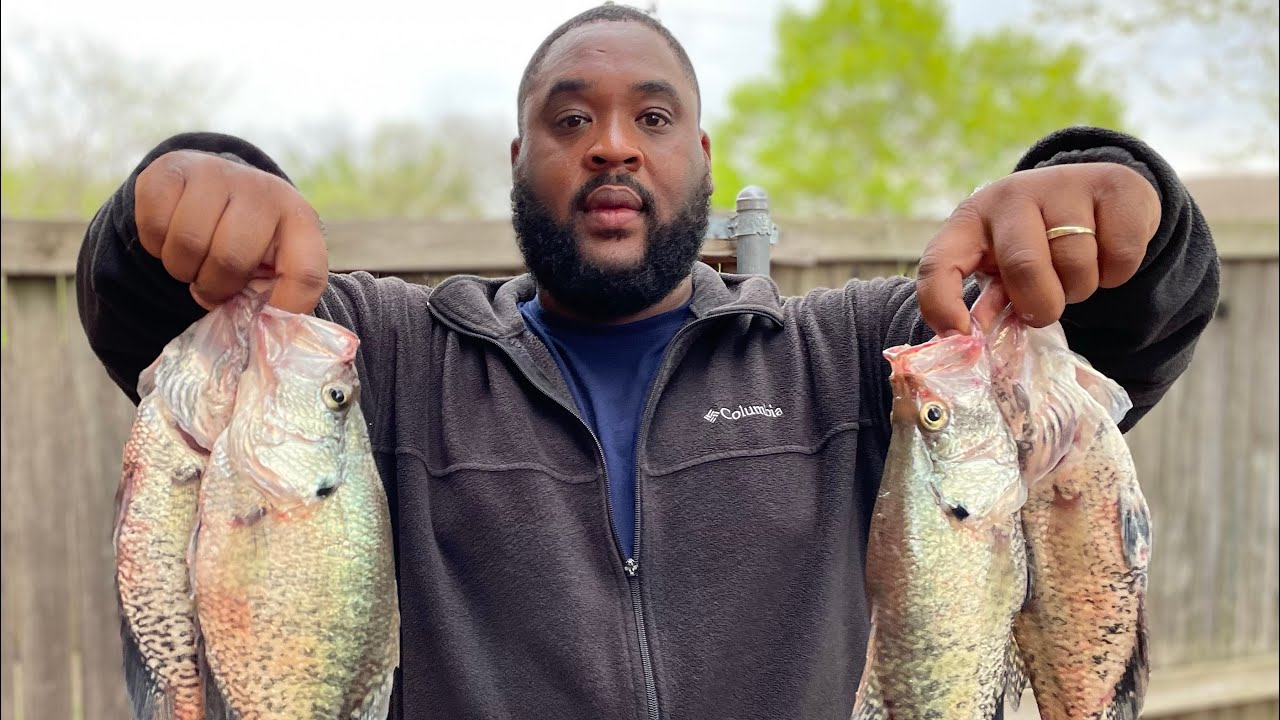 Crappie rig setup/ cleaning whole crappie!! - YouTube