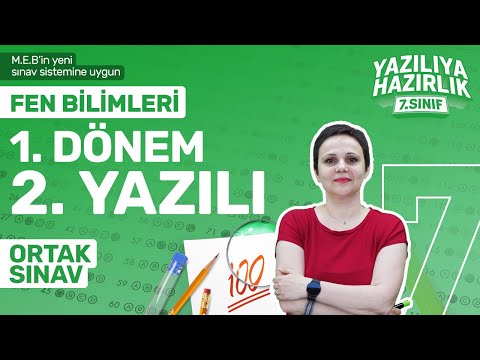 KİM 100 İSTER? 7.Sınıf Fen Bilimleri - 1. Dönem 2.Yazılıya Hazırlık 2024-2025 Sınav Konuları Tekrarı