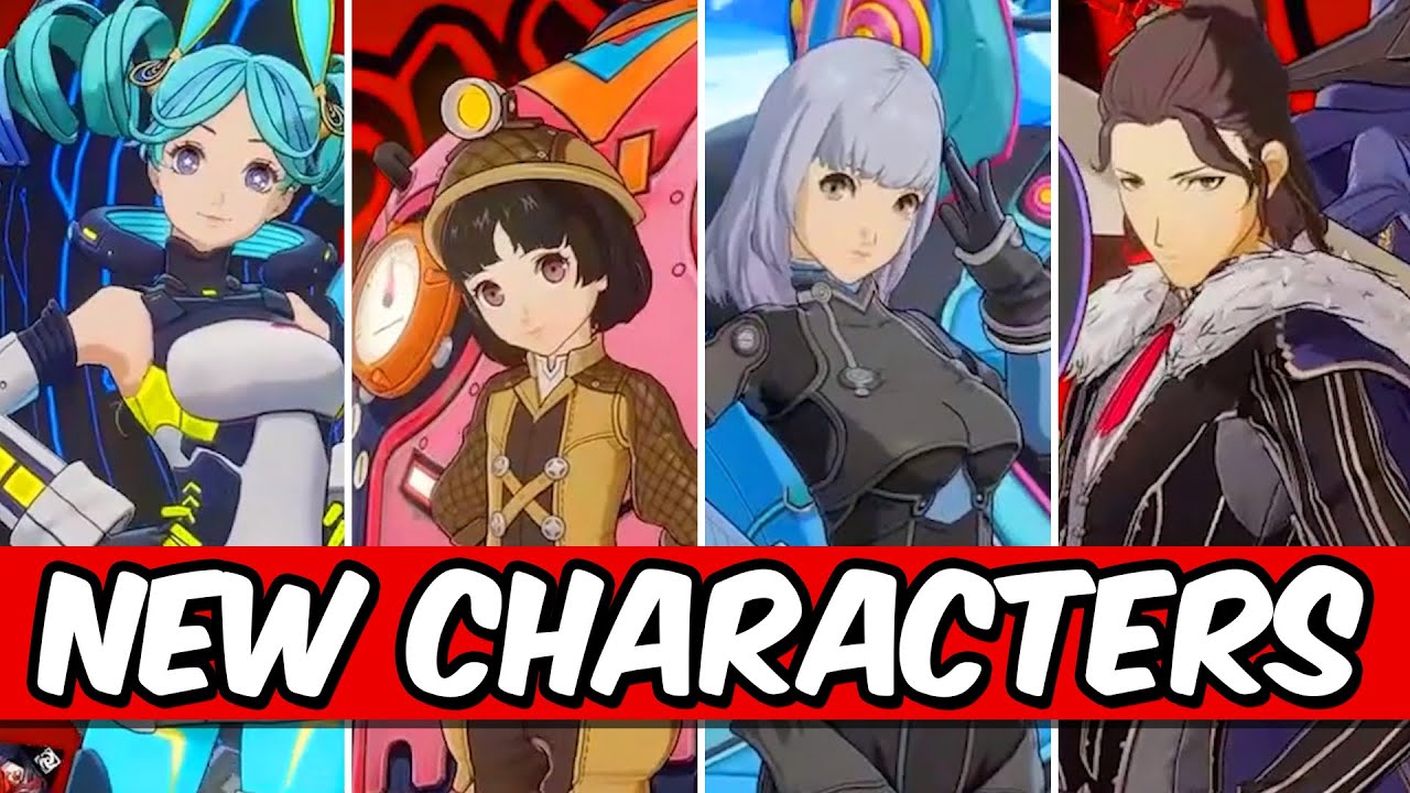 Persona 5 X More Character Information! (Yui, Riddle, Puppet & Sepia ...