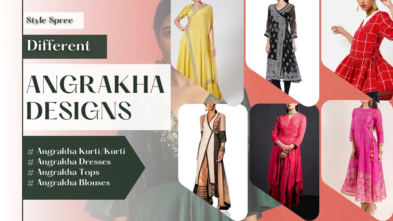 angrakha designs | angrakha kurta | angrakha kurti | angrakha dress ...