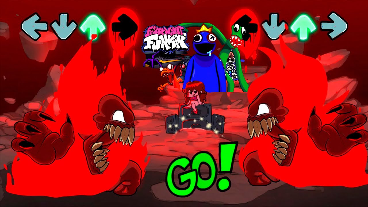 Wait what Hellclown & Friday Night Funkin' from Roblox-Perfect Combo 2 ...