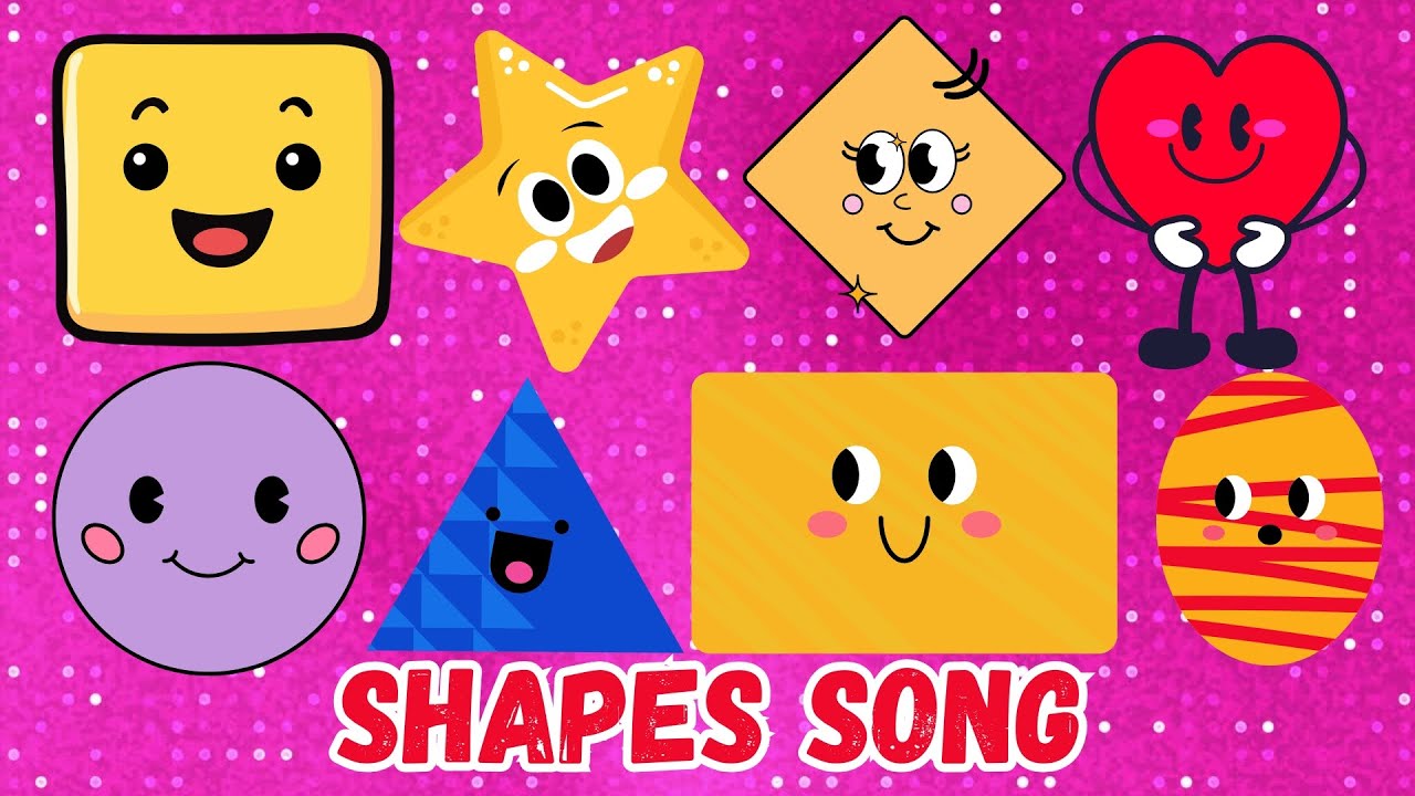 Triangle Rectangle Rhymes| We are Shapes| Learning Shapes Name |The ...