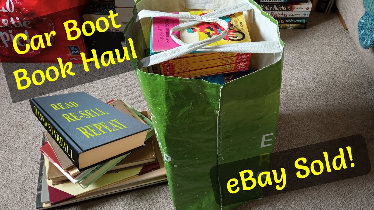 Car Boot Book Haul - featuring family history books - YouTube