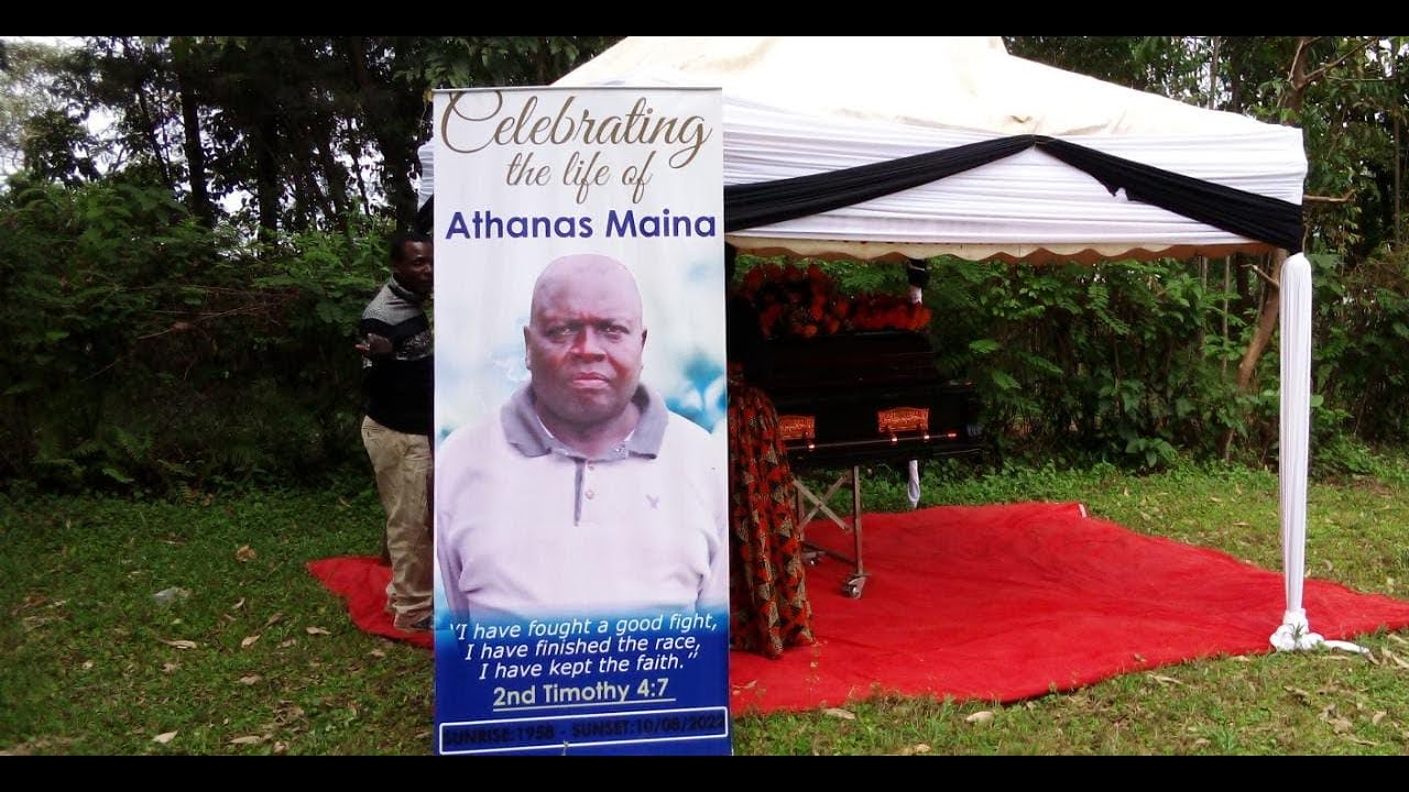 CELEBRATING LIFE OF THE LATE ATHANAS MAINA - YouTube