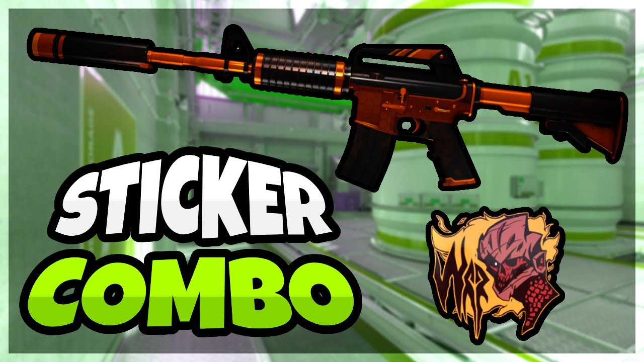 M4A1-S ATOMIC ALLOY STICKER CRAFT - YouTube