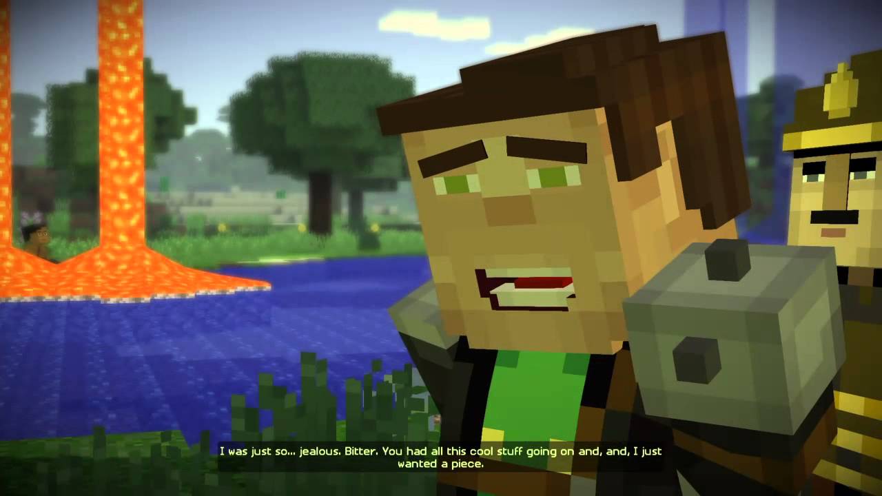 Minecraft Story Mode Episode 5 Talking To Aiden Youtube