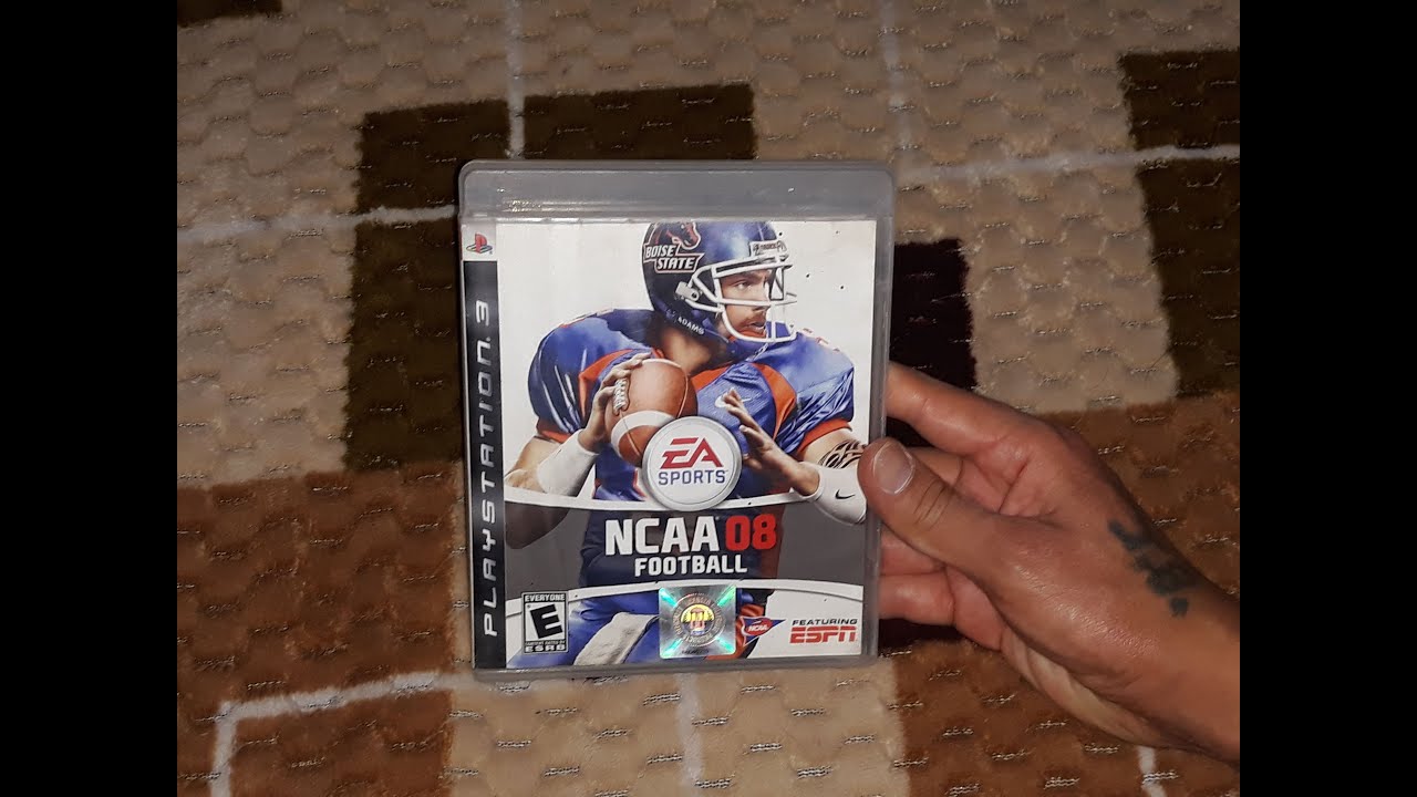 NCAA Football 08 (PS3) Unboxing - YouTube