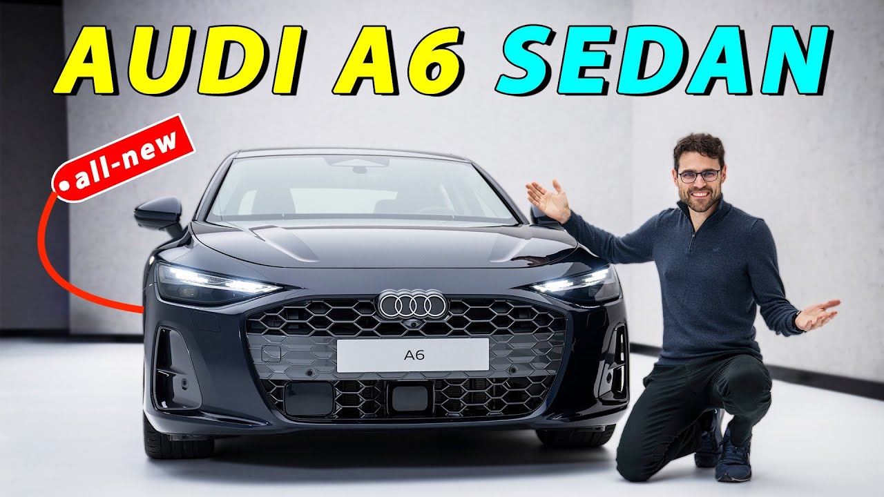 all-new Audi A6 sedan PREMIERE (2026 A6 C9) - YouTube
