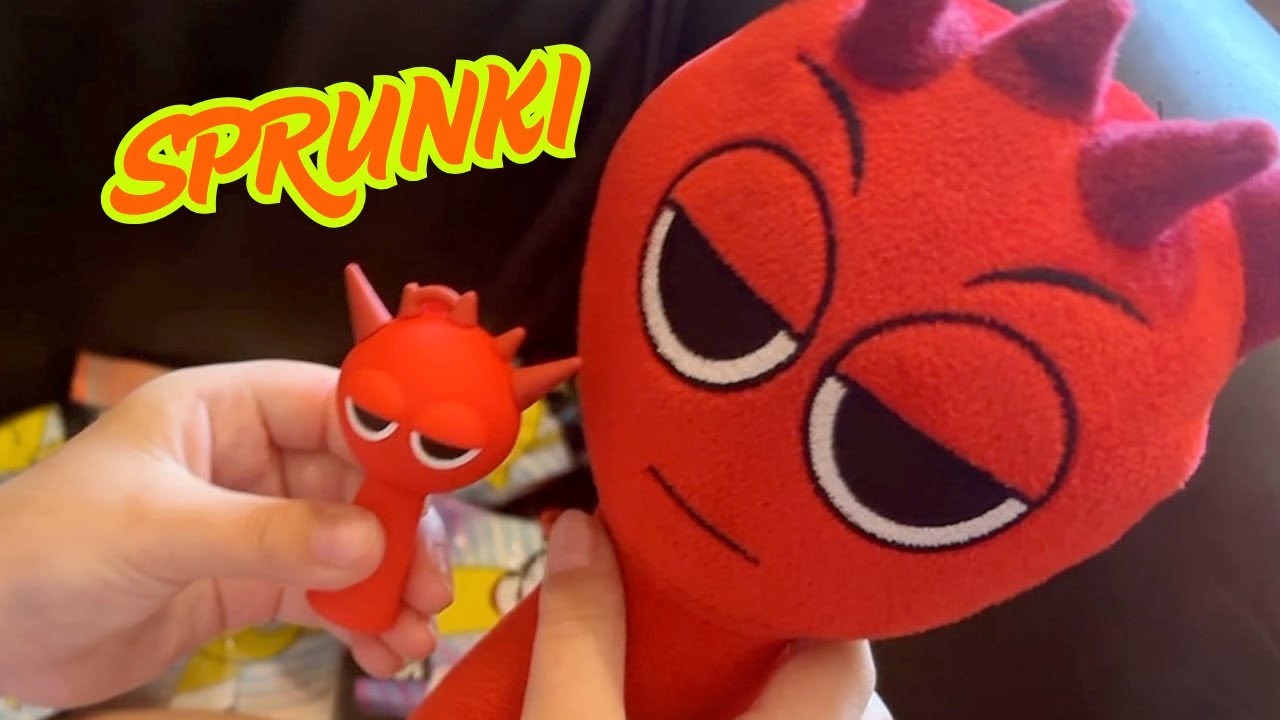 We opened some Sprunki mini mystery figures! - YouTube