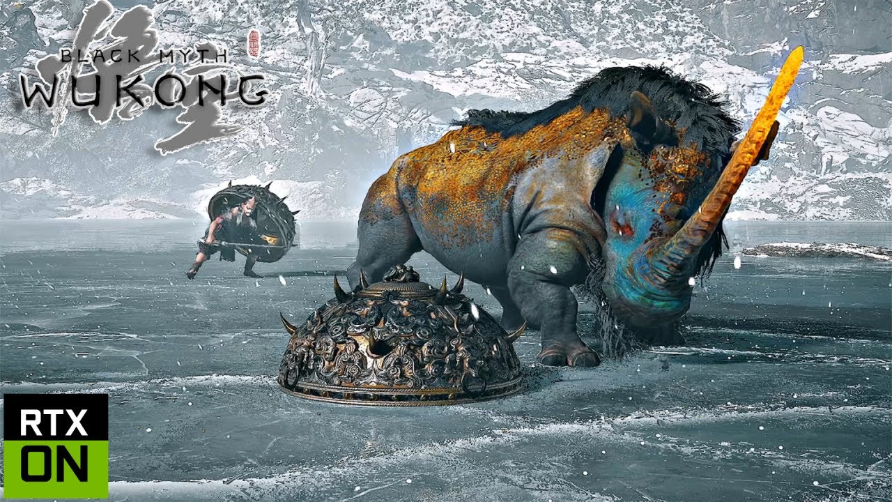 Black Myth Wukong Boss : Gold Armored Rhino VS Top Takes Bottom and ...