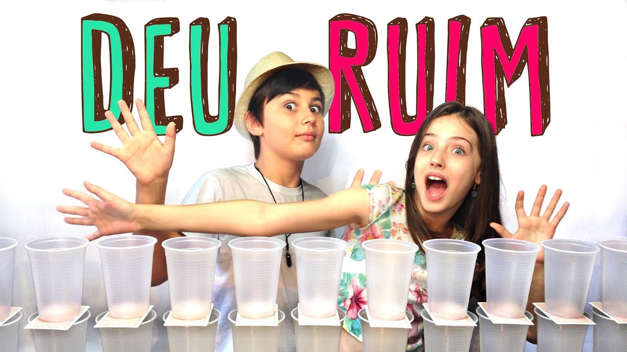 DESAFIO INSANO - DEU RUIM - Giulia Kids - YouTube