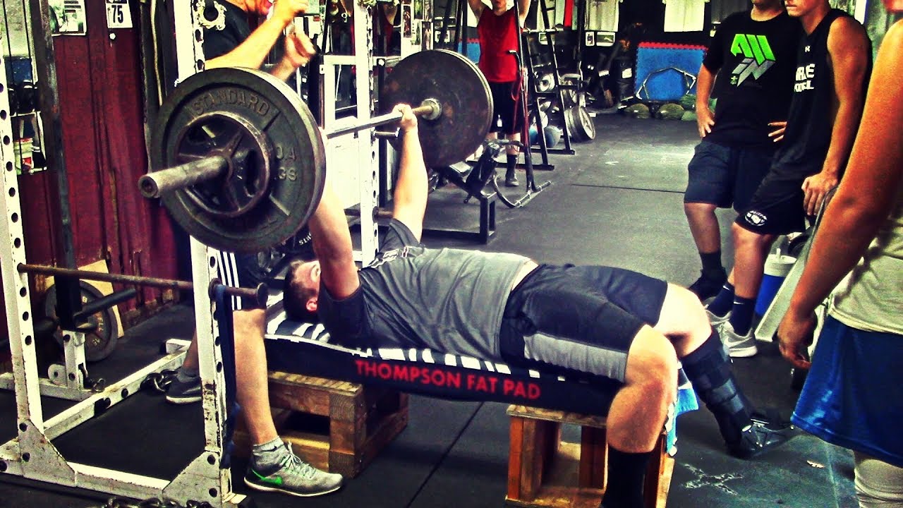 BIG LIFT WEEK 2018 - Day 2 - bench press, push press - YouTube