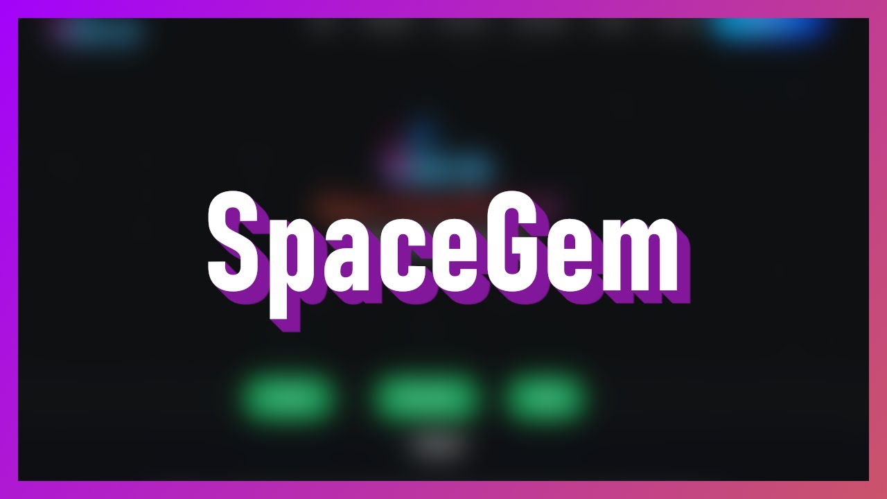 SpaceGem - Rare collectibles on BSC! - YouTube