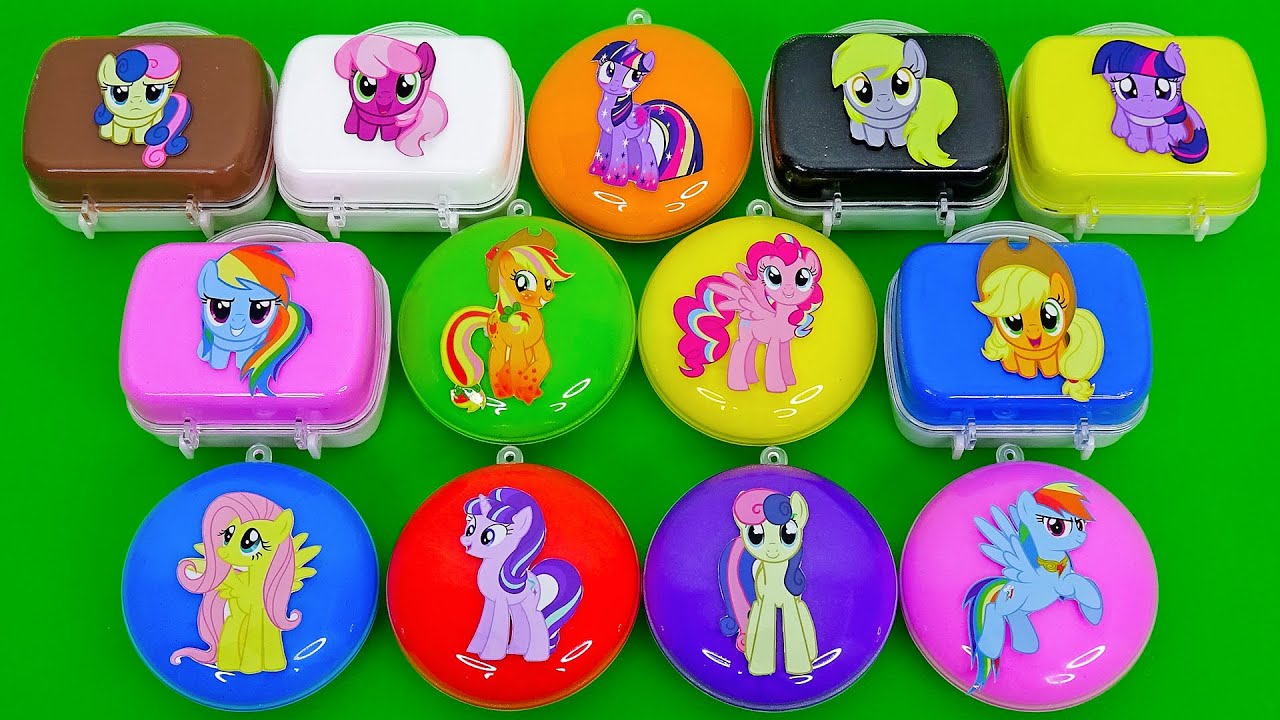 My Little Pony: Looking All My Slime with Suitcase and Round Coloring ...