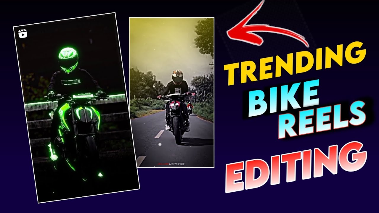 Trending Bike Reels Editing Tutorial Alight Motion | Bike Neon Effect ...