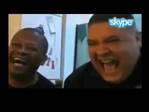 Skype Laughter Chain -  Slow Motion