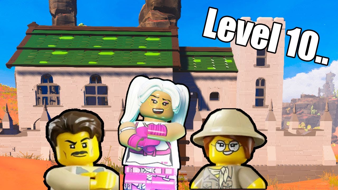 FINALLY Reaching Level 10 in my Desert Village | Lego Fortnite! Ep 09 ...