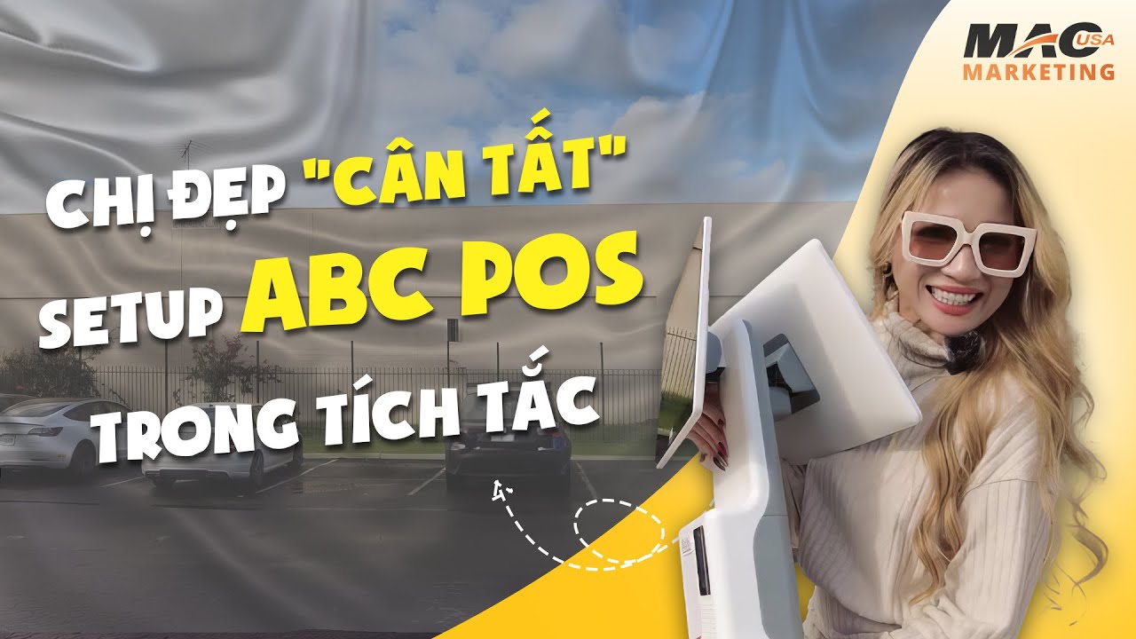 Chị đẹp "cân tất" set up ABC Salon System - YouTube