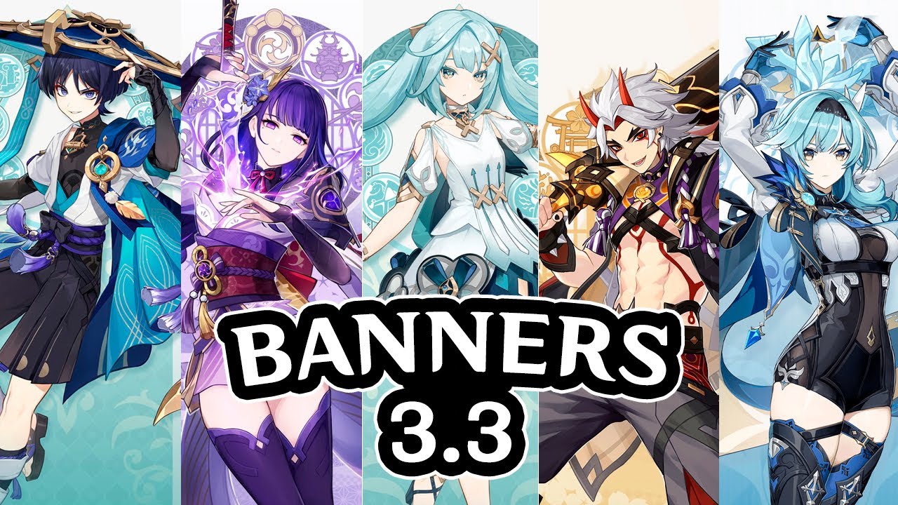 ACTUALIZACIÓN de los BANNERS de la 3.3 | RERUN de la SHOGUN, ITTO y ...