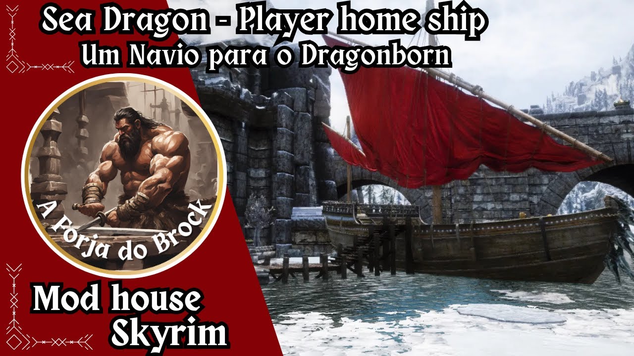 Mod house - Skyrim - Dragon sea mod house - Um Navio de morada para o ...
