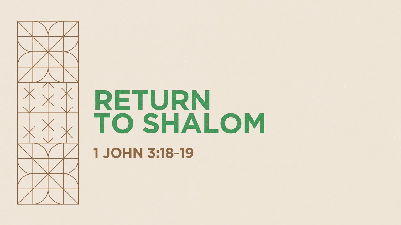 Return to Shalom | Sun Valley Daily Devotional - YouTube