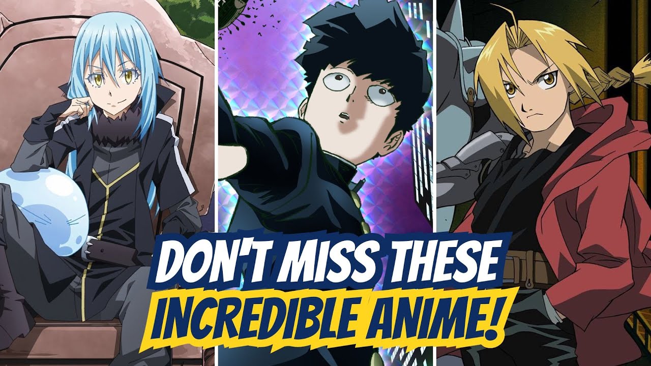 🏆 My TOP 20 ANIME Everyone Should Watch at Least Once!🥇💥💙 Anime ...