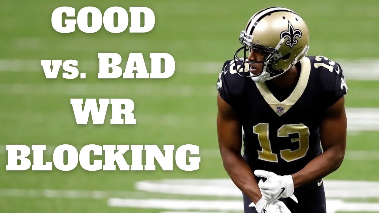 Good vs. Bad WR Blocking Examples - YouTube