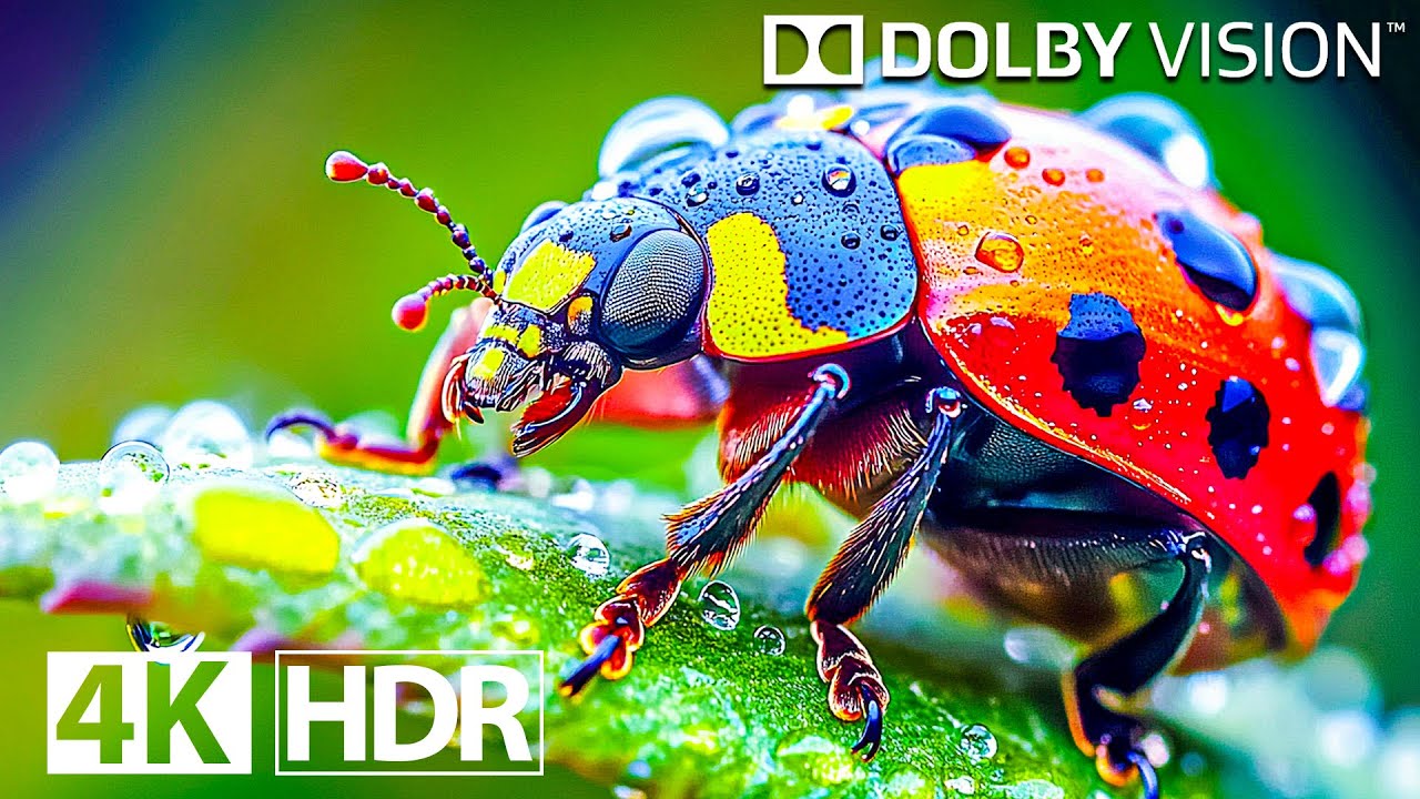 Explosive Insect💥Fantastic HDR 4K 120 FPS Dolby Vision - 4K Video - YouTube